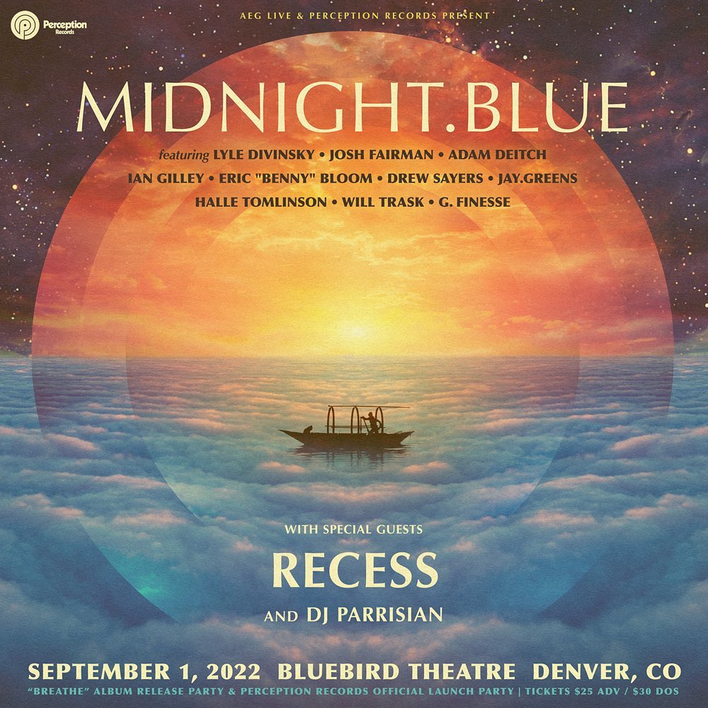 Preview; Midnight.Blue to play The Bluebird Theater on 9/1, Debut Album ...